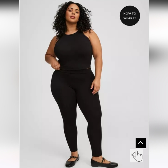 torrid | Pants & Jumpsuits | Torrid 2 Black Leggings Plus 326bl | Poshmark